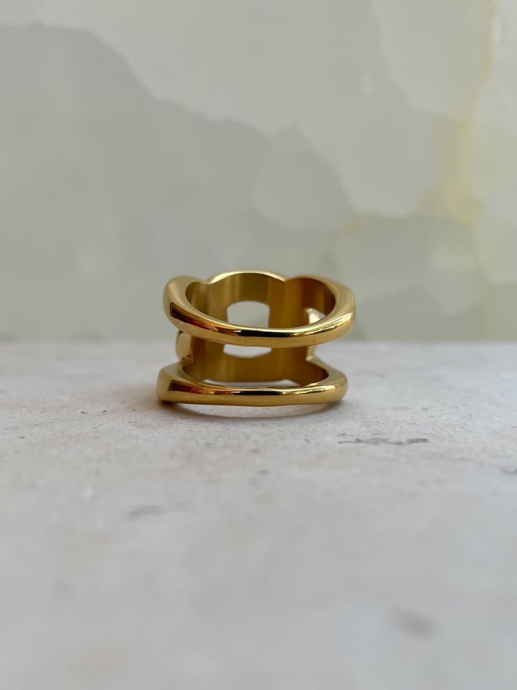 The Linked Chains Rings – Clé de Lune